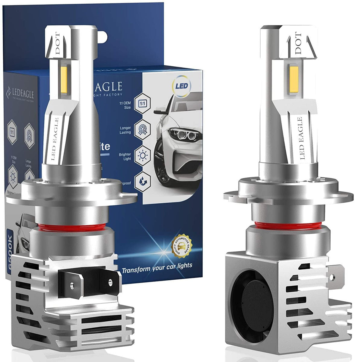 LED EAGLE VisionPro ll H11(H8/H9) LED Headlight Bulbs & TIPM Bundles ...